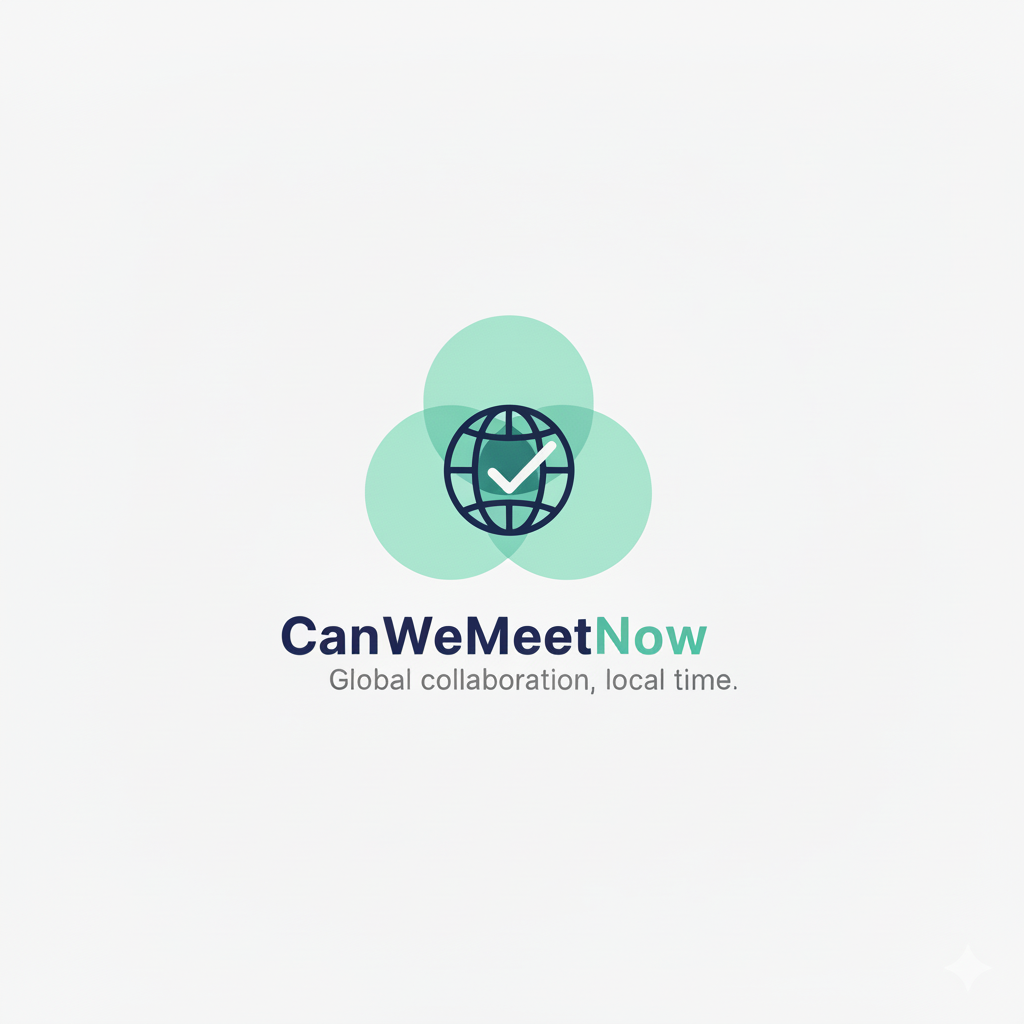 Can We Meet Now - 100% Free Time Zone Converter | No Ads, No Sign-up